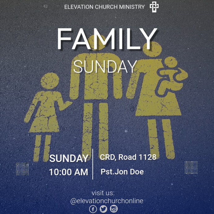 Copy of FAMILY SERVICE (1) | PosterMyWall