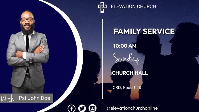 FAMILY SERVICE (3) Template | PosterMyWall