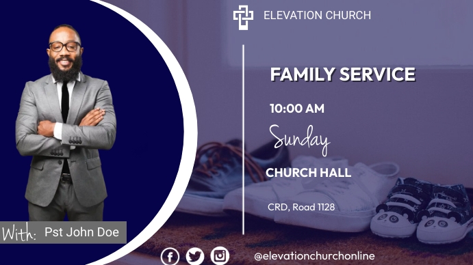 FAMILY SERVICE (4) Template | PosterMyWall
