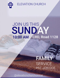 FAMILY SERVICE (1) Template | PosterMyWall
