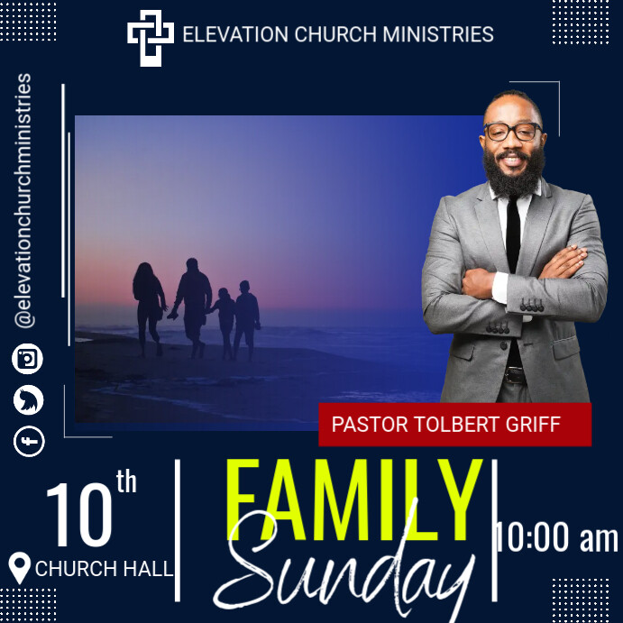 FAMILY SERVICE (6) Template | PosterMyWall