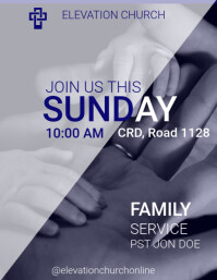 FAMILY SERVICE Template | PosterMyWall