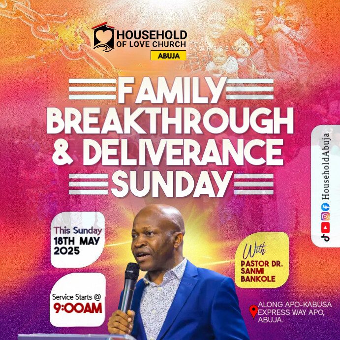 FAMILY SERVICE Template | PosterMyWall