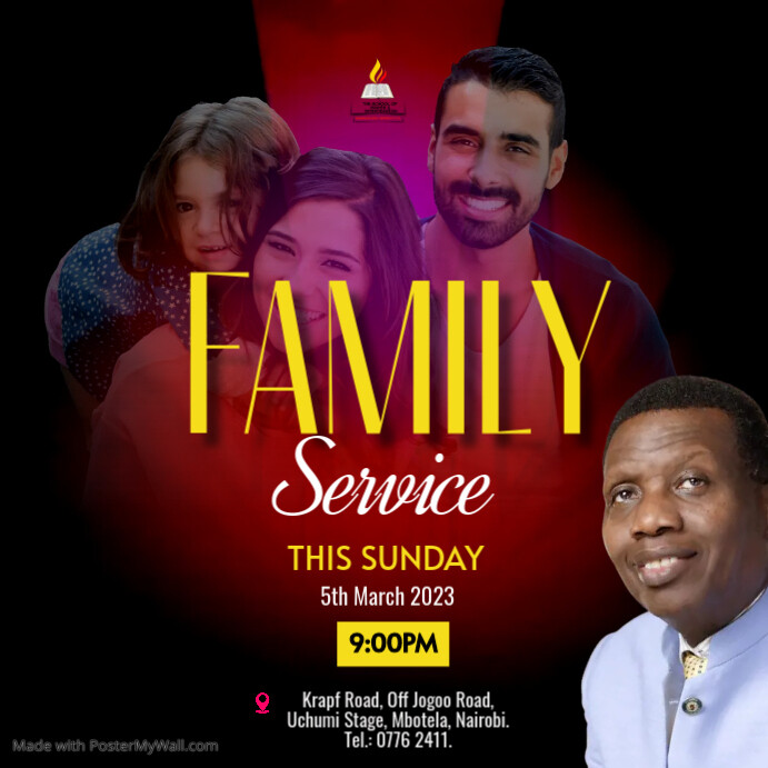 Copy of family service | PosterMyWall