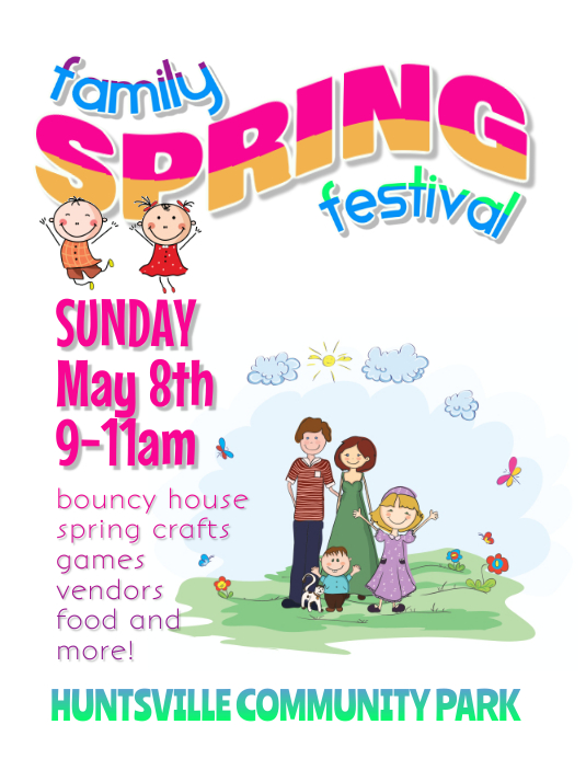 family spring festival flyer Template | PosterMyWall