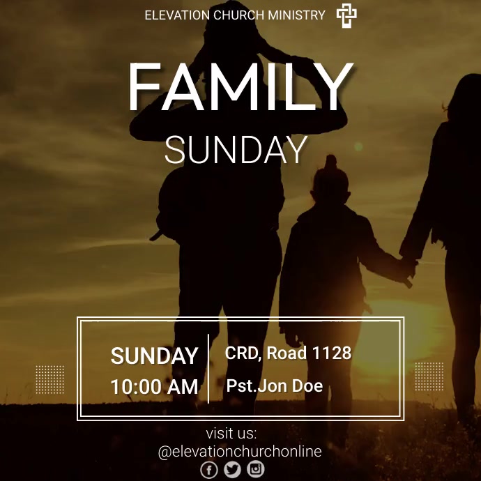 Copy of FAMILY SUNDAY (2) | PosterMyWall