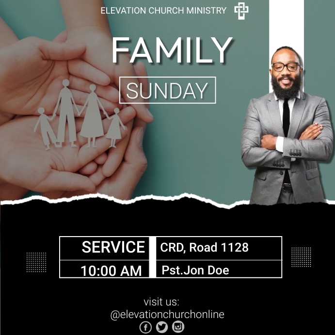 FAMILY SUNDAY (2) Template | PosterMyWall