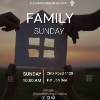 FAMILY SUNDAY (3) Template | PosterMyWall