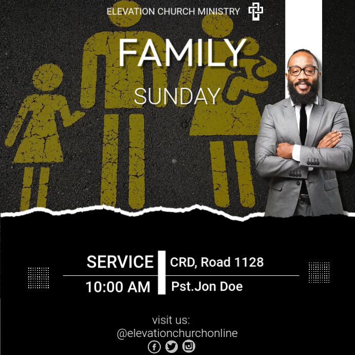 FAMILY SUNDAY (6) Template | PosterMyWall