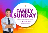 FAMILY SUNDAY POSTER Template | PosterMyWall