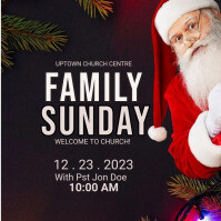 family Sunday Template | PosterMyWall