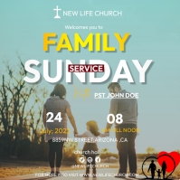 family sunday Template | PosterMyWall