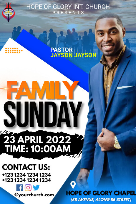 family sunday Template | PosterMyWall