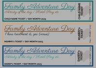 Family Time Ticket Template | PosterMyWall