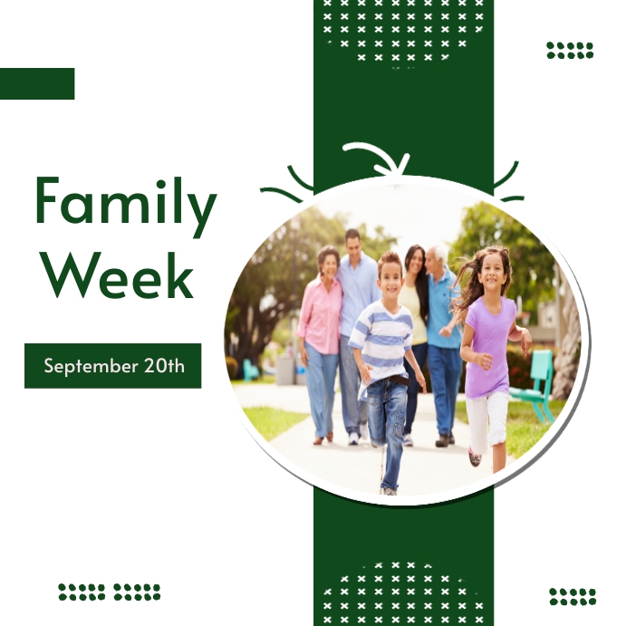 Copy of family week | PosterMyWall