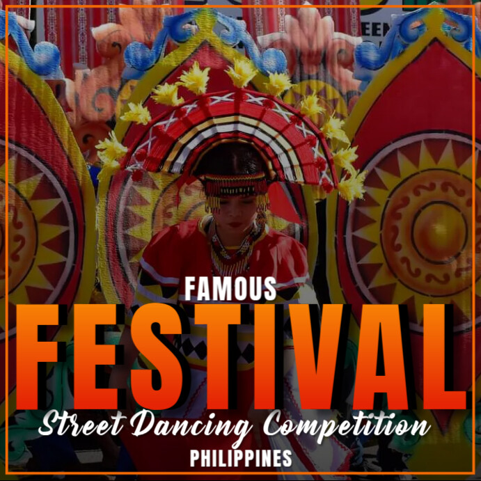 Famous Festival Competition Templat | PosterMyWall