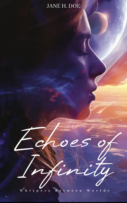 Copy of fantasy, space, romance, book cover, fiction | PosterMyWall