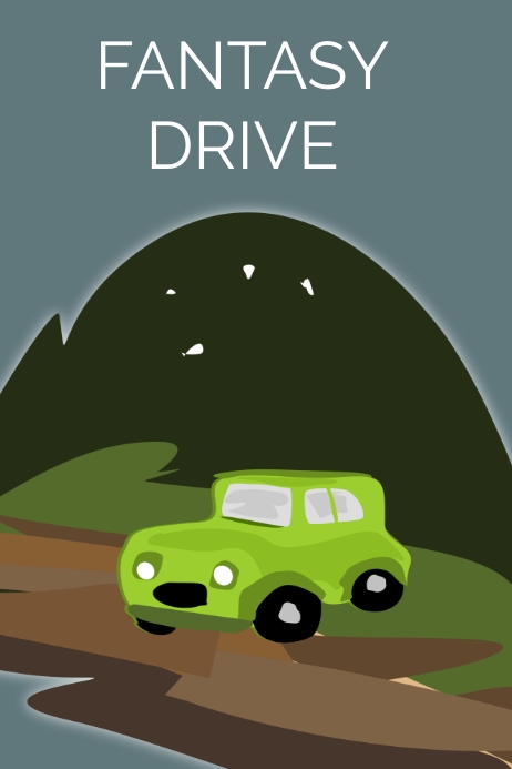Fantasy Drive Template | PosterMyWall