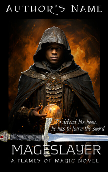 Copy of Fantasy Ebook Cover -MageSlayer | PosterMyWall