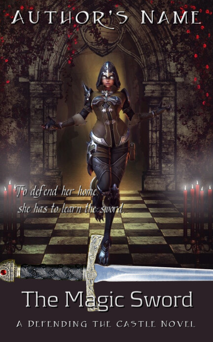 Copy of Fantasy Ebook Cover - Magic Sword | PosterMyWall