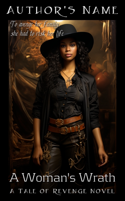 Fantasy Ebook Cover - Womans Wrath Template | PosterMyWall