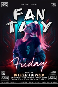 Fantasy Friday Template | PosterMyWall