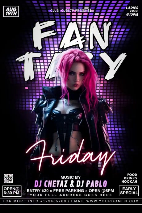 Fantasy Friday Template | PosterMyWall