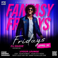 Fantasy Fridays Template | PosterMyWall