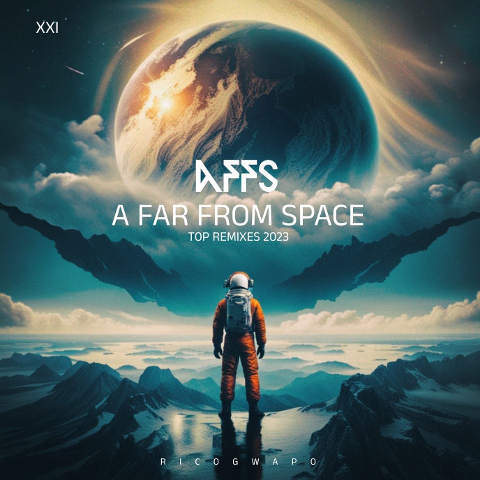 FAR FROM SPACE ALBUM ARTWORK Template | PosterMyWall