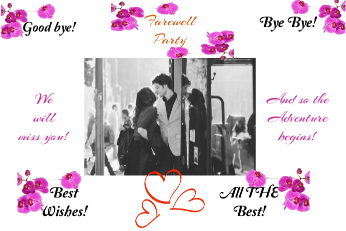 Plantilla de Farewell | PosterMyWall