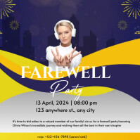 Farewell Flyer Template | PosterMyWall
