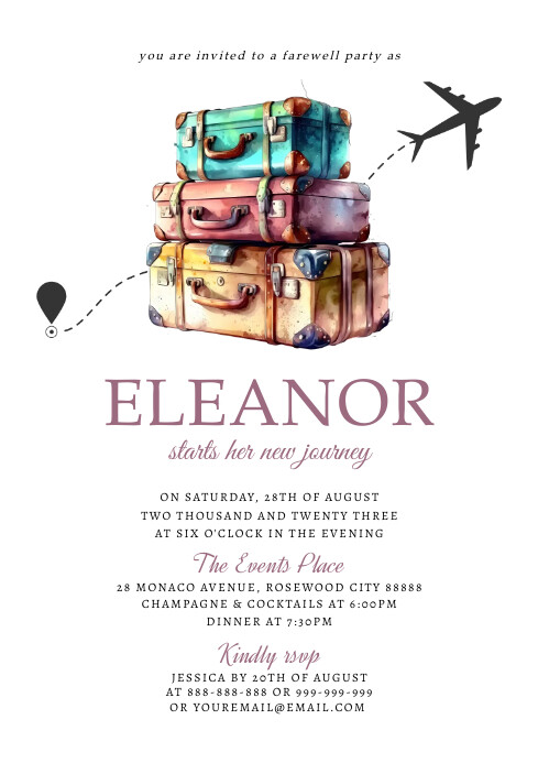 Farewell Party Template | PosterMyWall