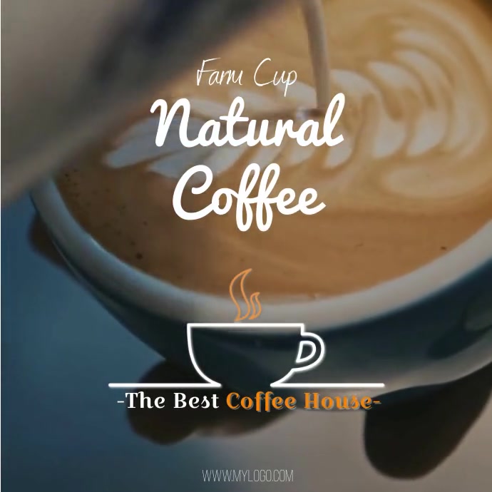Farm Cup Natural Coffee Template | PosterMyWall