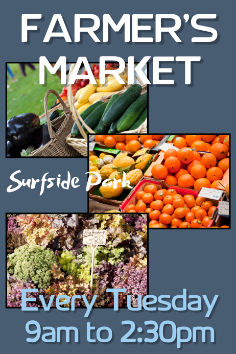 Farmer's Market Template | PosterMyWall