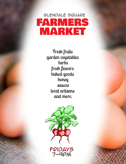 Copy of Farmer's Market Farm Stand Flyer | PosterMyWall