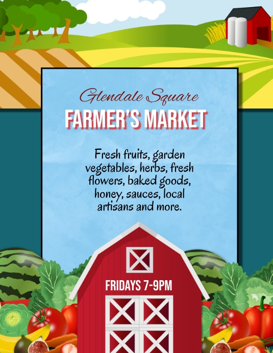 Copy of Farmer's Market Farm Stand Flyer | PosterMyWall