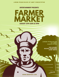 Farmer's Market Farm Stand Flyer Template | PosterMyWall