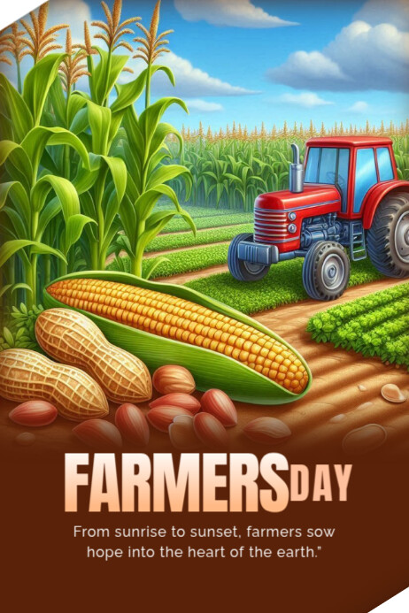 FARMERS DAY Template | PosterMyWall