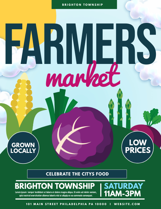 farmers market Template | PosterMyWall