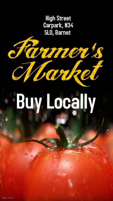 Farmers Market Instagram Post Template | PosterMyWall