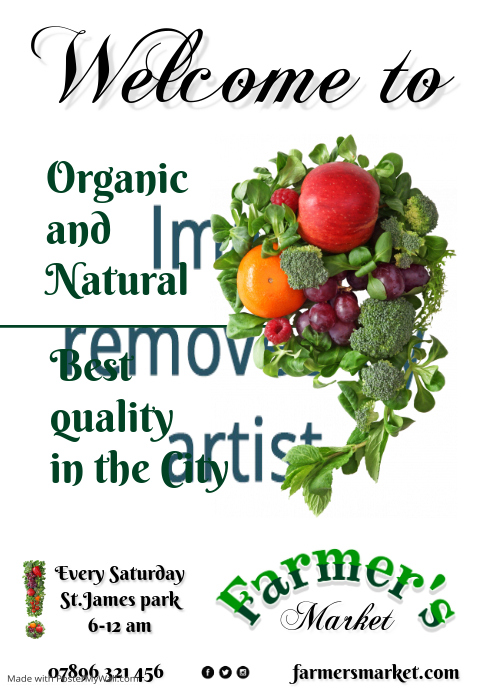 Copy of Farmers Market Poster | PosterMyWall