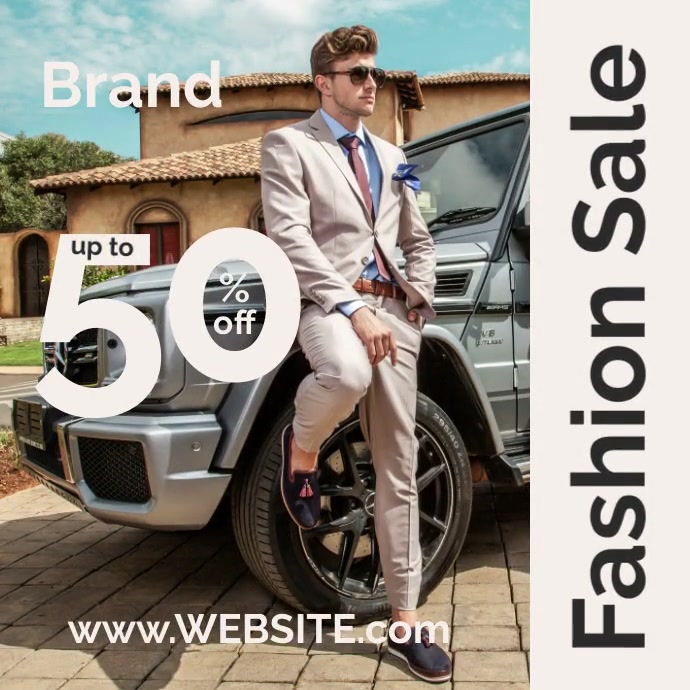 Fashion | Outfit | Clothing Brand | Sales Ad Template | PosterMyWall