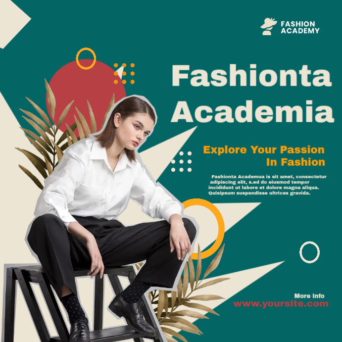 Fashion Academy Template | PosterMyWall