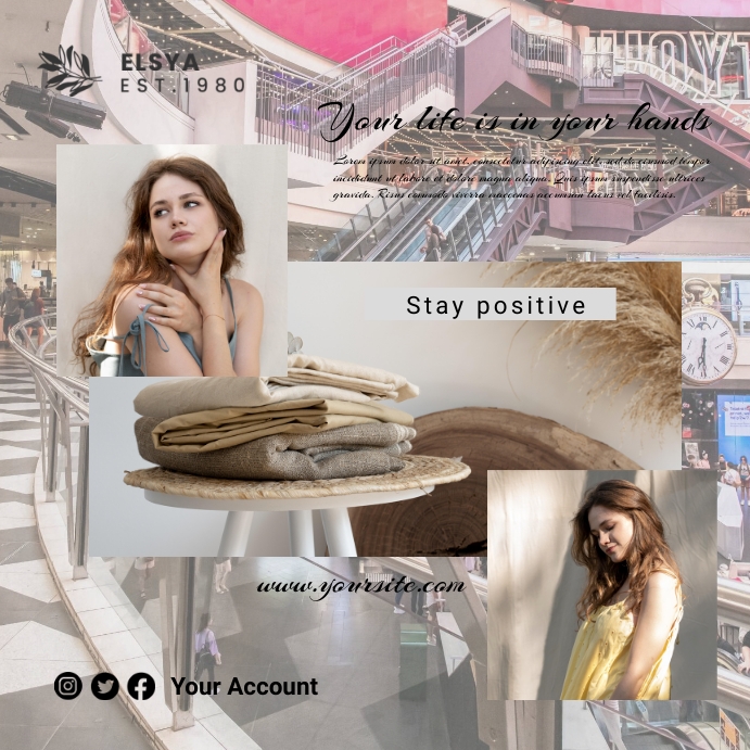 Fashion And Style AD Template | PosterMyWall
