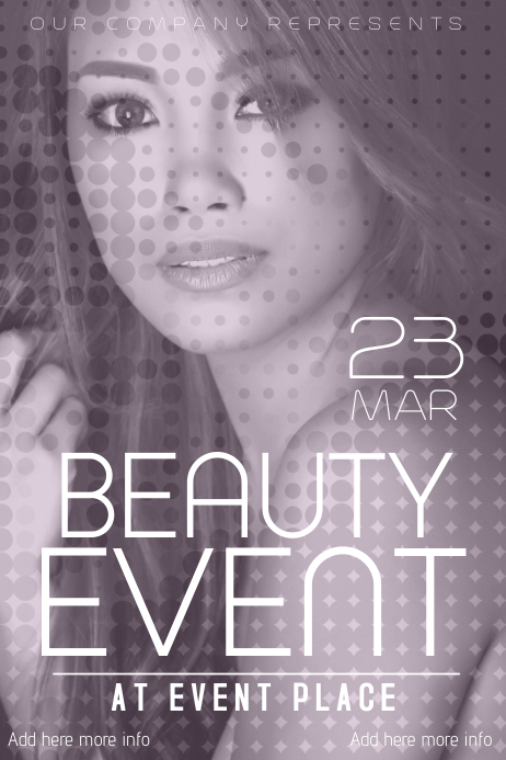 fashion beauty event poster template | PosterMyWall