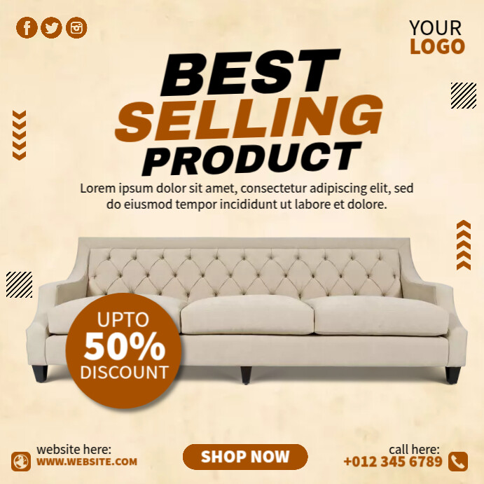 Fashion Best Product Template | PosterMyWall