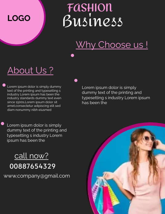 fashion Business ad flyer Template | PosterMyWall