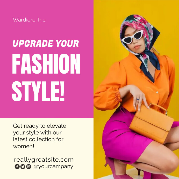 Plantilla de Fashion Clothing Business flyer | PosterMyWall