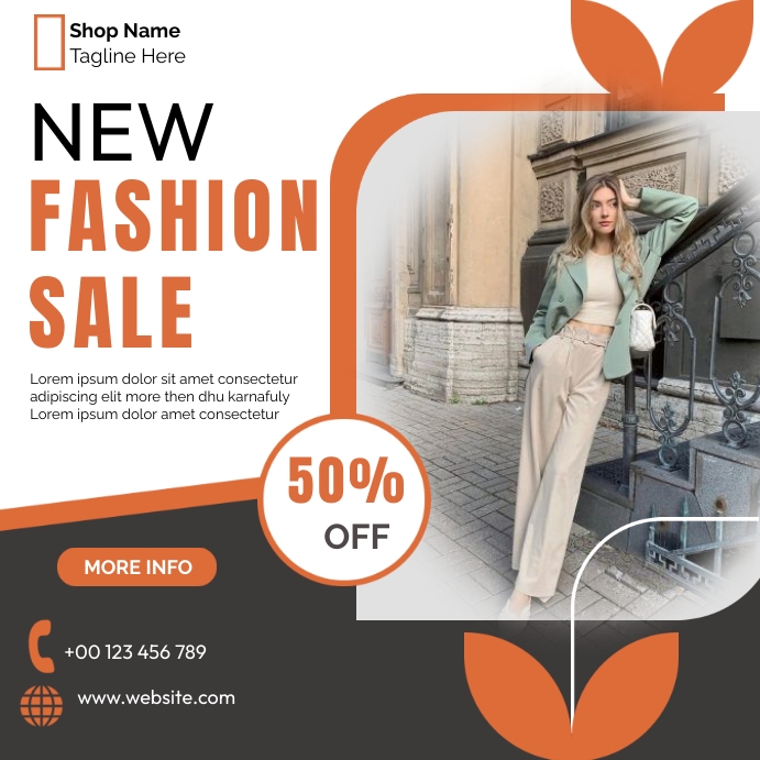 Copy of Fashion Collection Ads | PosterMyWall