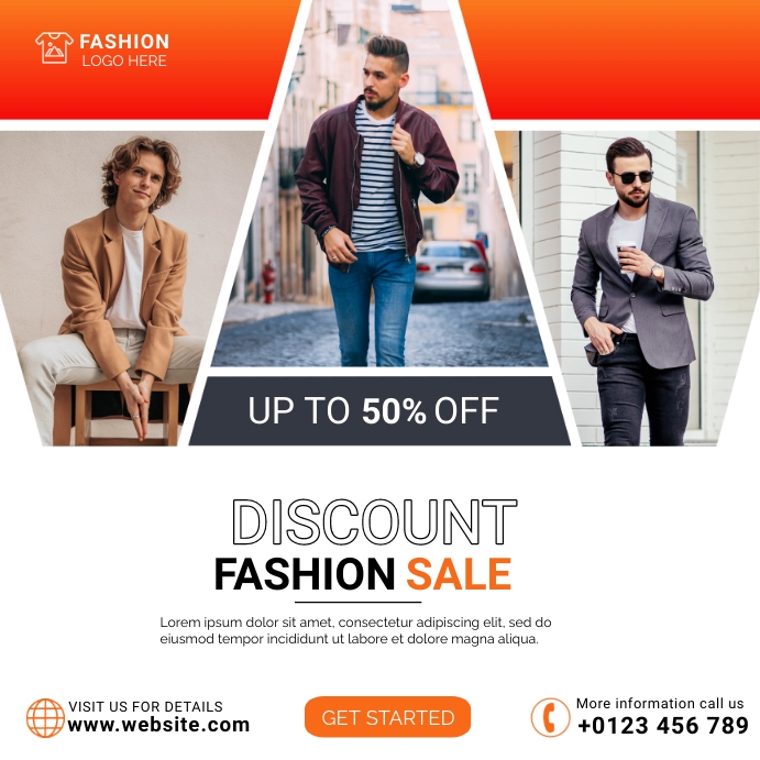 Copy of FASHION DEGINE SALE TEMPLATE | PosterMyWall